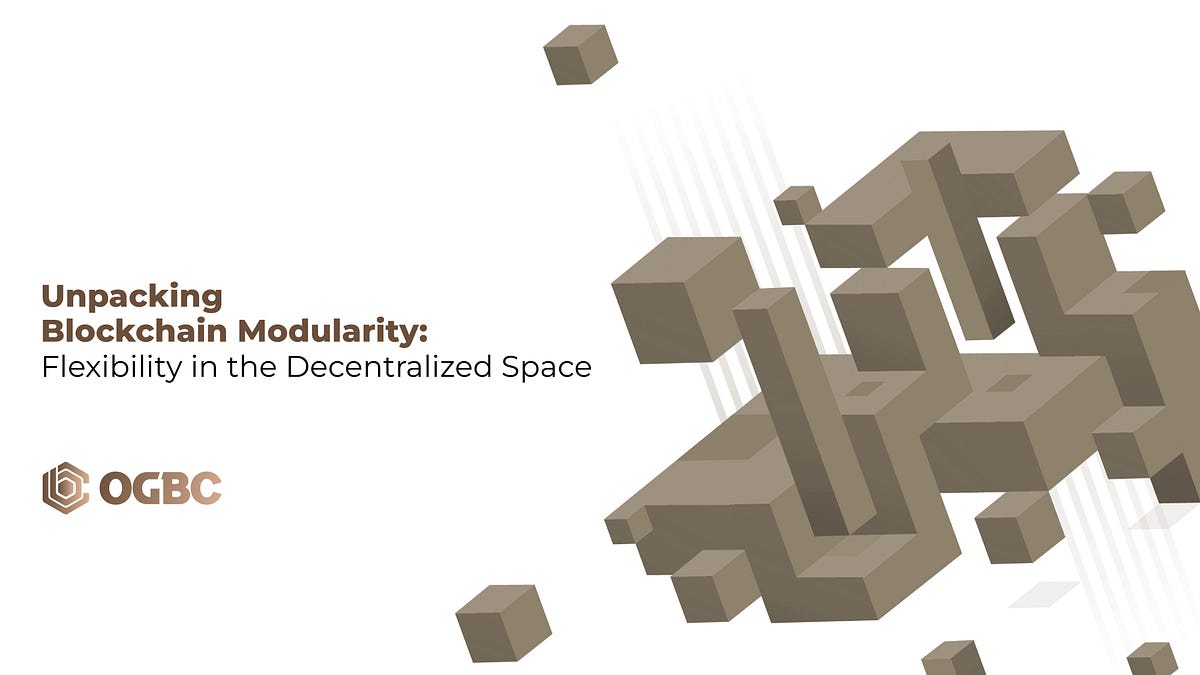 Unpacking Blockchain Modularity: Flexibility in the Decentralized Space | by OGBC Innovation Hub ...
