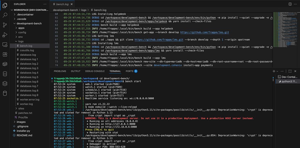 The Modern Way to Set Up Frappe Development: DevContainers in VS Code ...