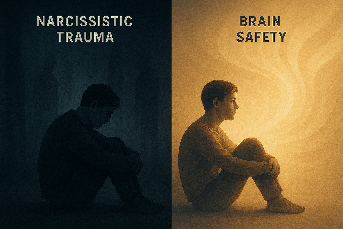 Why Narcissistic Trauma Feels Normal but Brain Safety Feels Strange | by Huzaifa Awan | Be Open ...