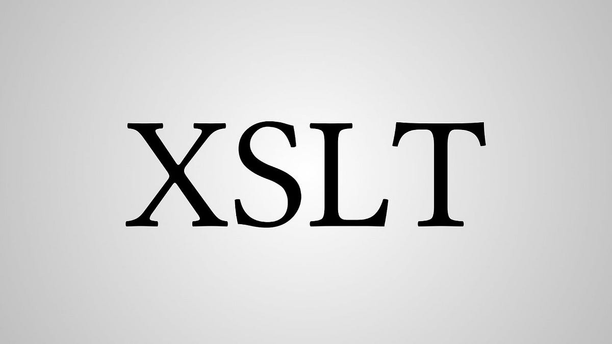 Using XML to Create Web Pages. XML + XSL(T) + CSS3 = HTML | by Chris Underwood | Medium