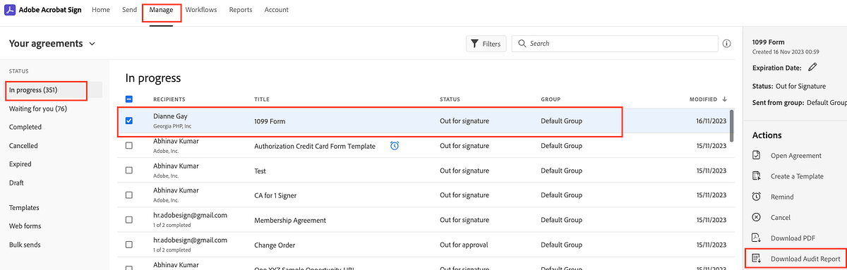 Retrieve Signing URL for an Agreement from Adobe Acrobat Sign | by ...