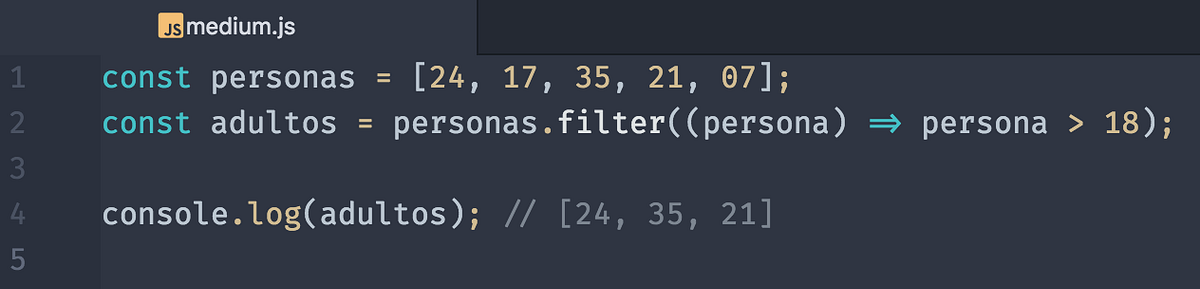 Nuestra siguiente parada: La función filter() en Javascript | by Jorge ...