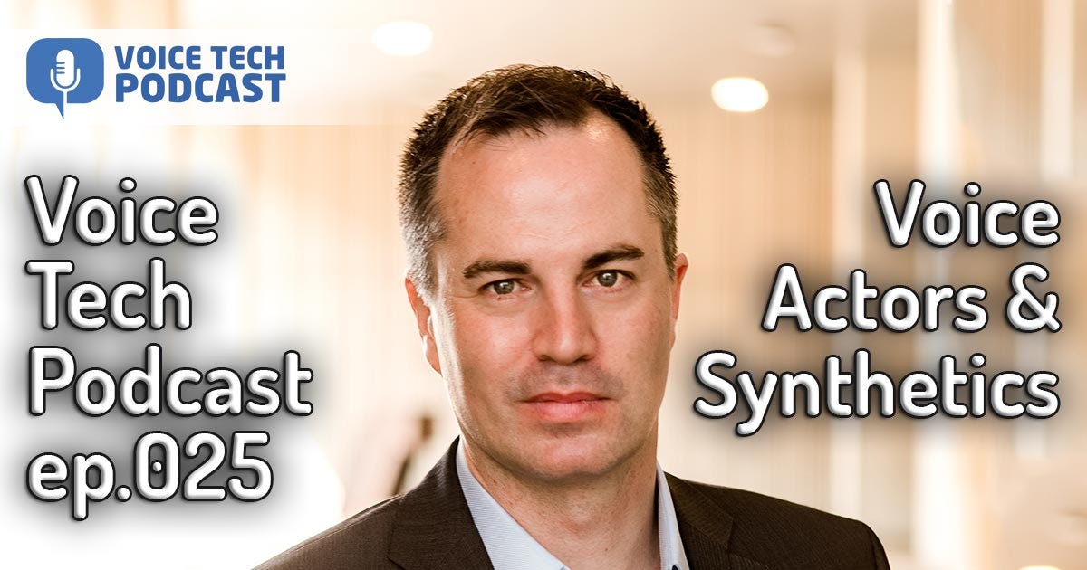 Voice Actors & Synthetics — David Ciccarelli, Voices.com — Voice Tech ...