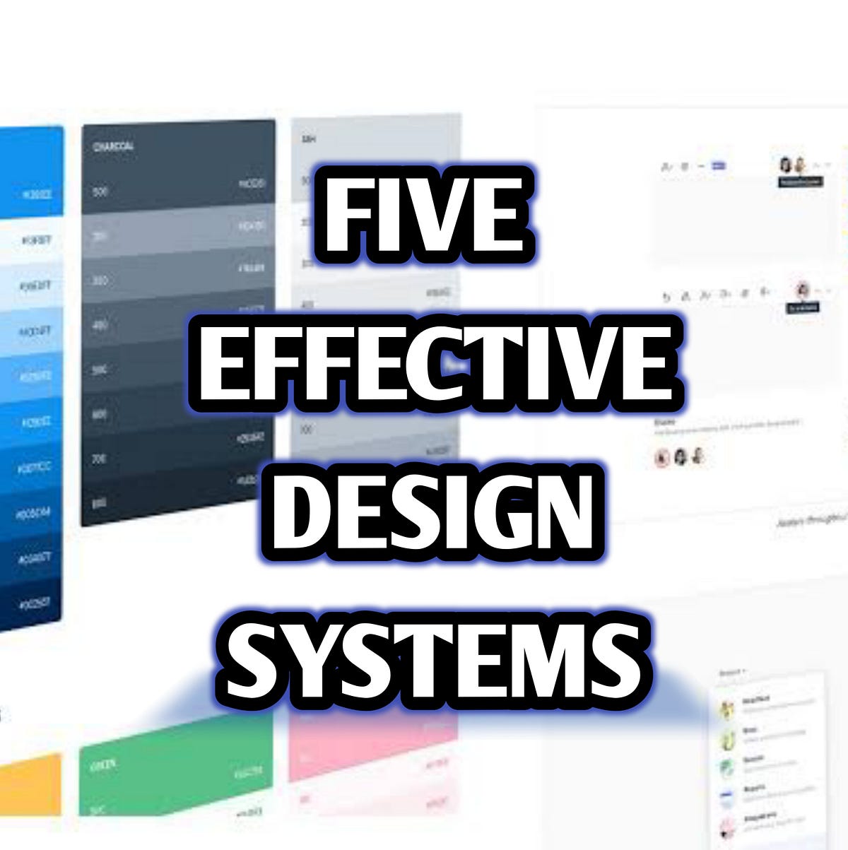 FIVE ACTIVE DESIGN SYSTEMS AVAILABLE ONLINE. | by Diary of Odewale Taye ...