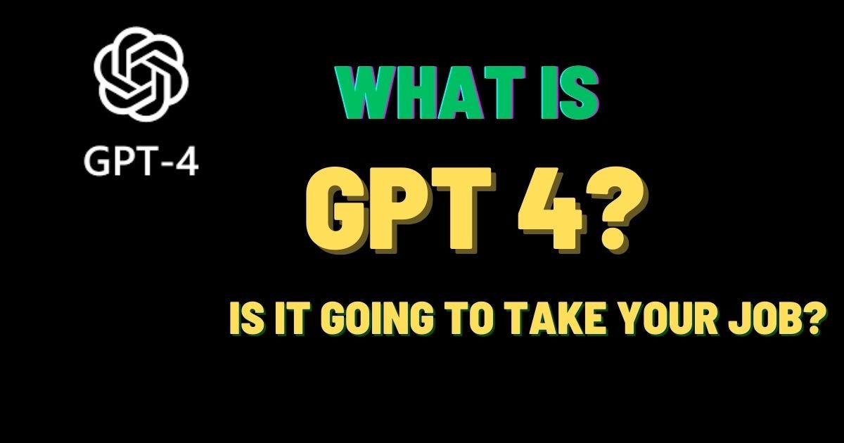 What is GPT 4? How can it take your job? | by Jimmynesham | Medium