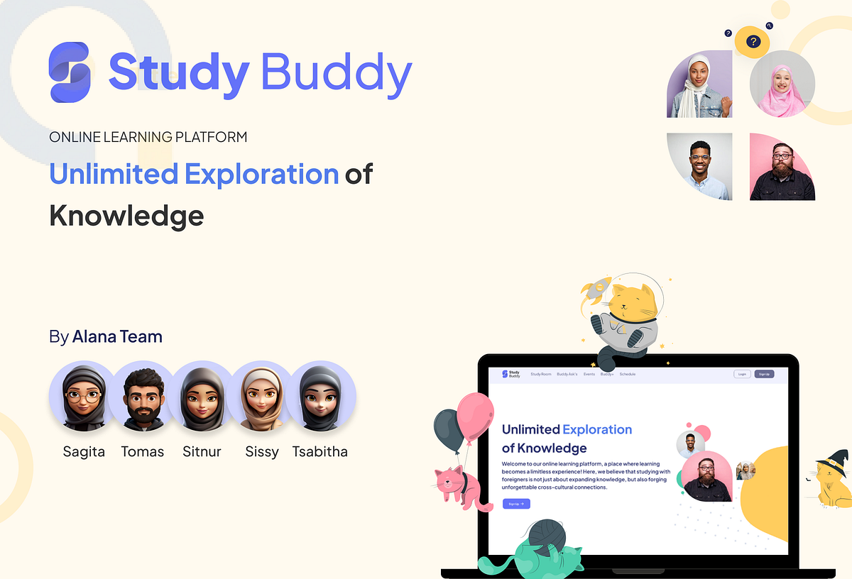 UI/UX Case Study : Study Buddy Online Learning Platform | by Sagita ...