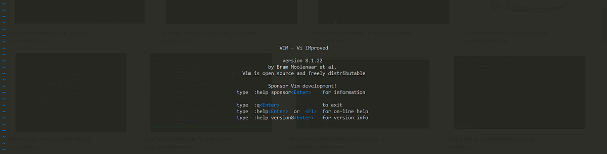 Work with vi text editor (part 1) | by Theodore Idonthave | Medium