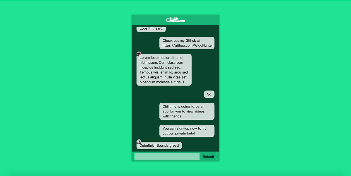 Let’s Build a React Chat Room Component with 100 lines of JavaScript ...