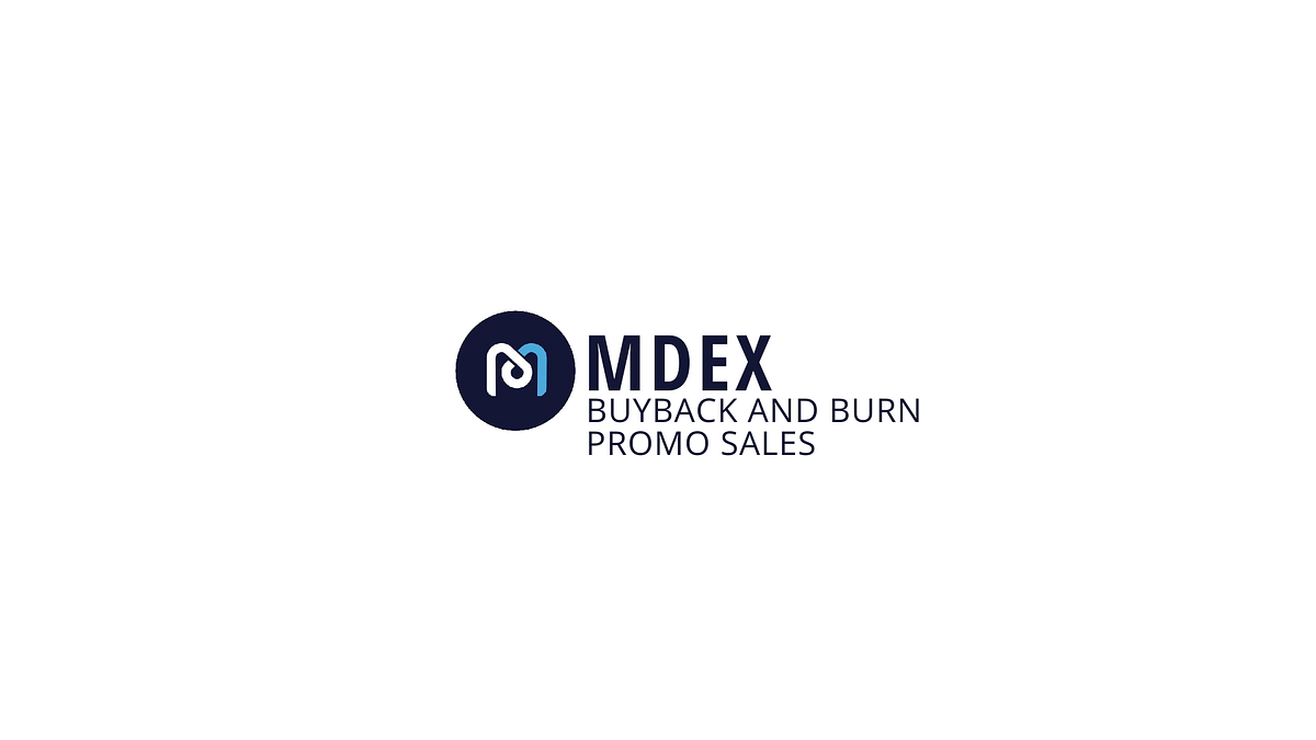 Mdex Buyback & Burn Sales Program | by Mdex | Medium