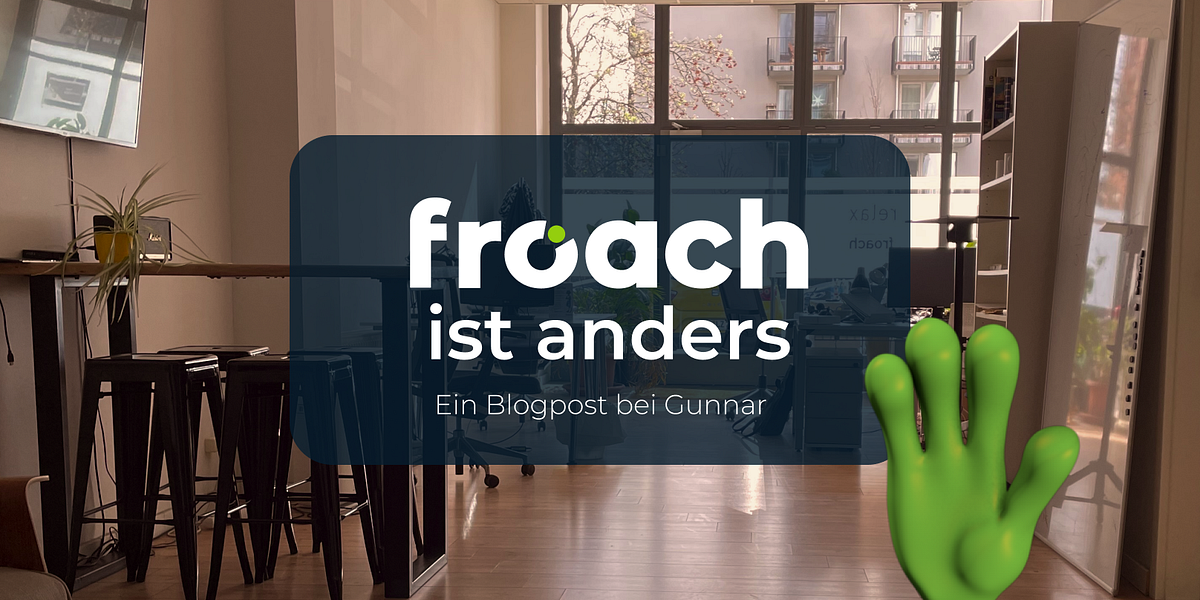 froach ist anders!. froach macht den Unterschied! Was ist… | by Gunnar Reinhardt | froach | Medium