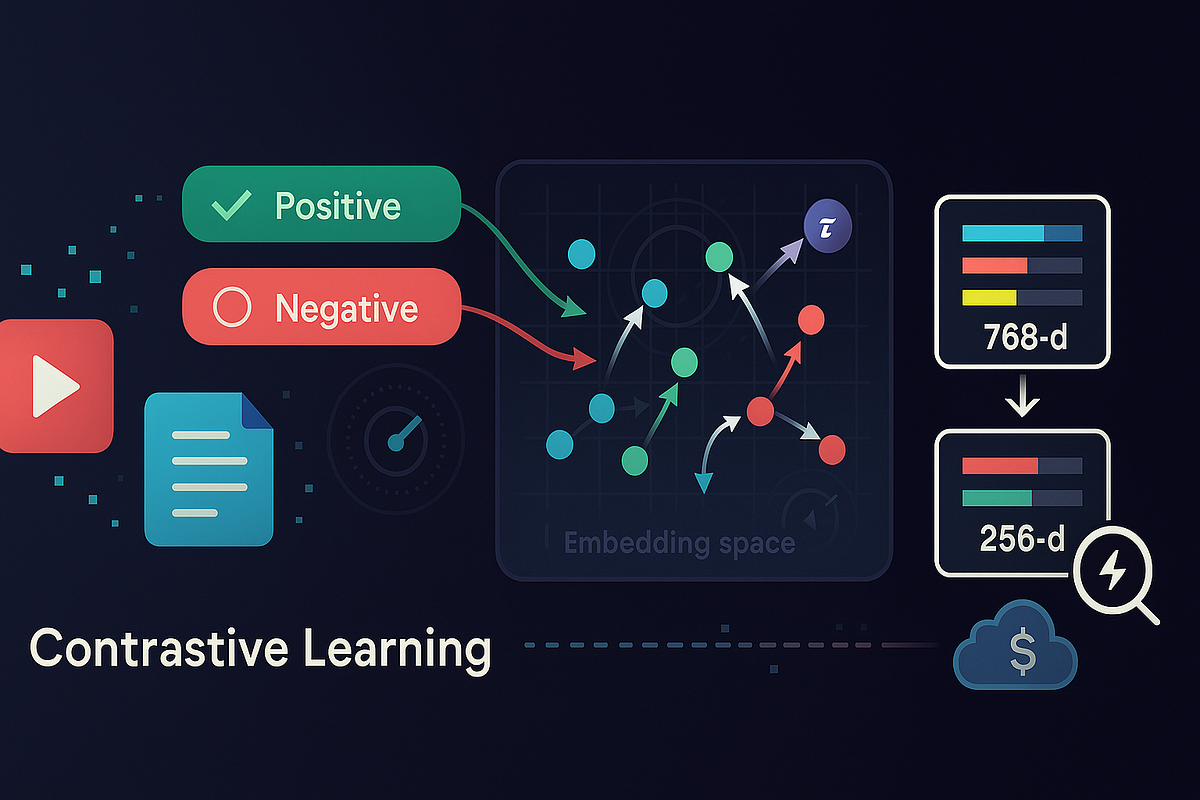 Contrastive Learning, Cheaper Inference | by Hash Block | Sep, 2025 ...