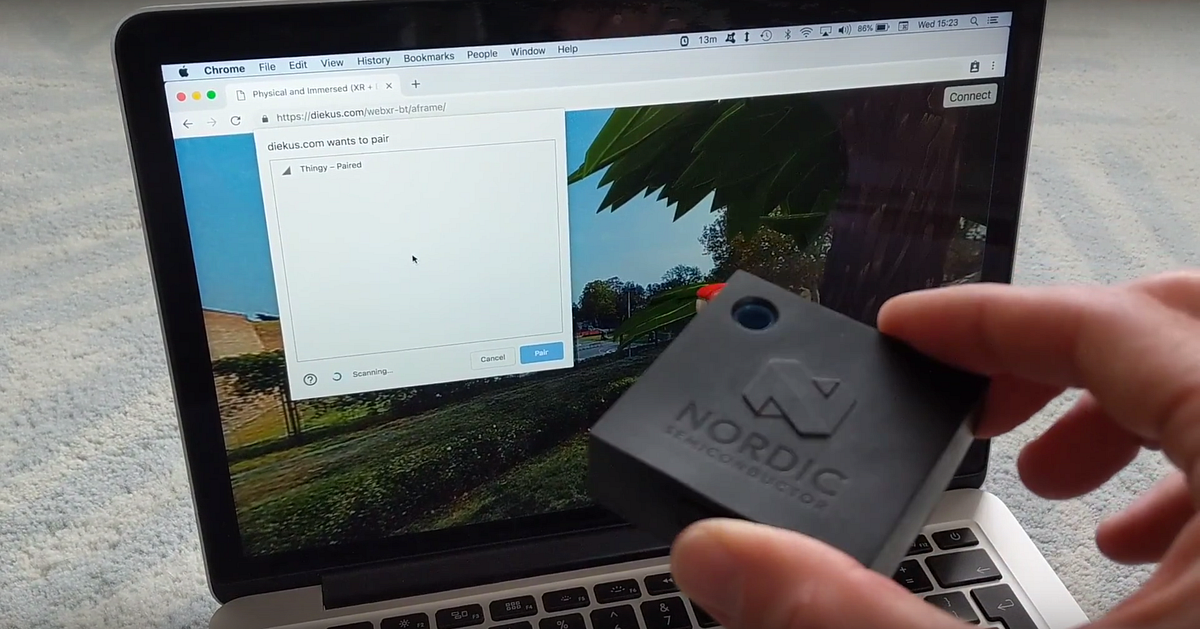 Creating a physical and immersive web mashup | by Peter O'Shaughnessy ...