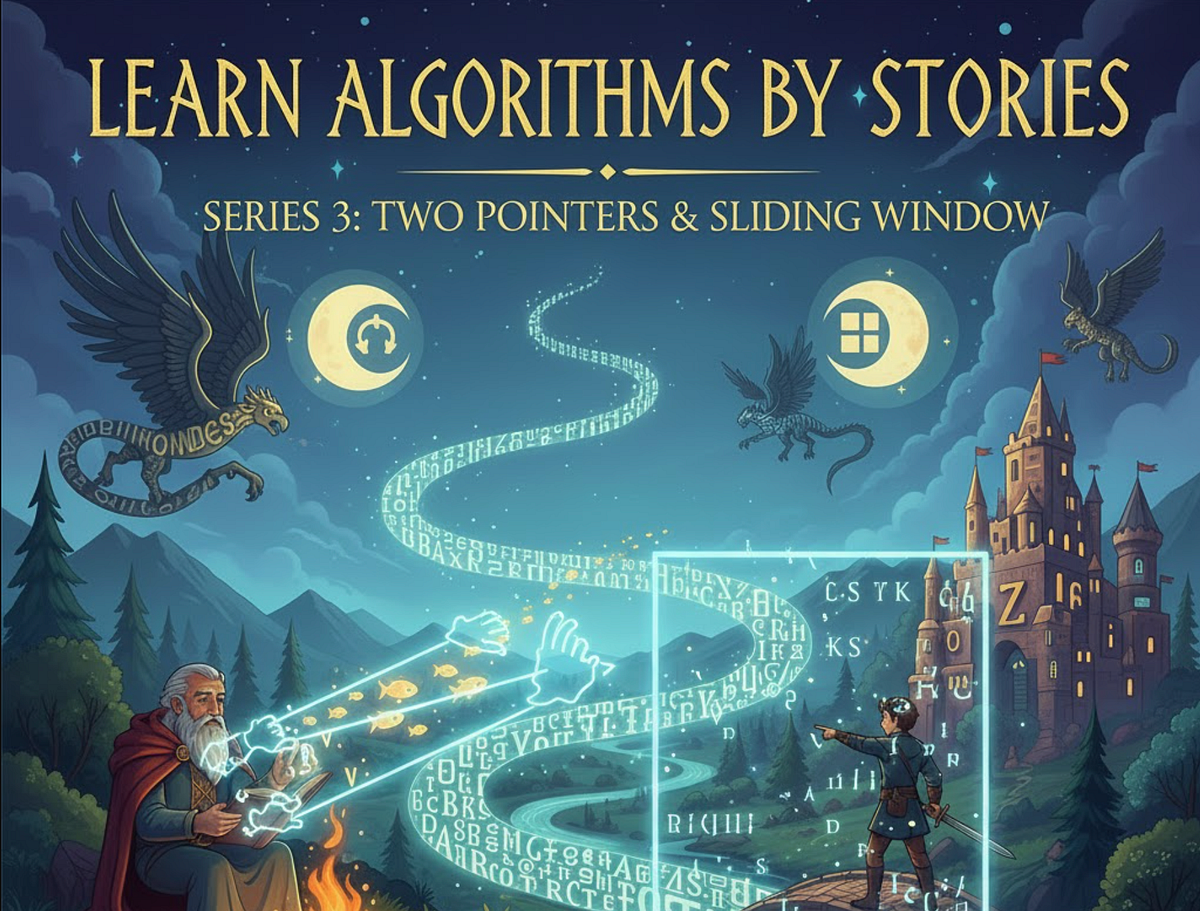 Learn Algorithms by Stories. Series 3: Two Pointers & Sliding Window ...
