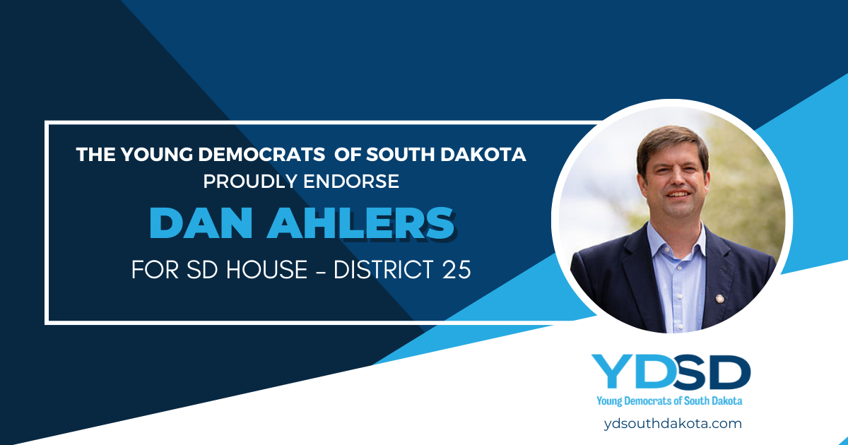 SD Young Dems Officially Endorse Dan Ahlers for State House | by ...