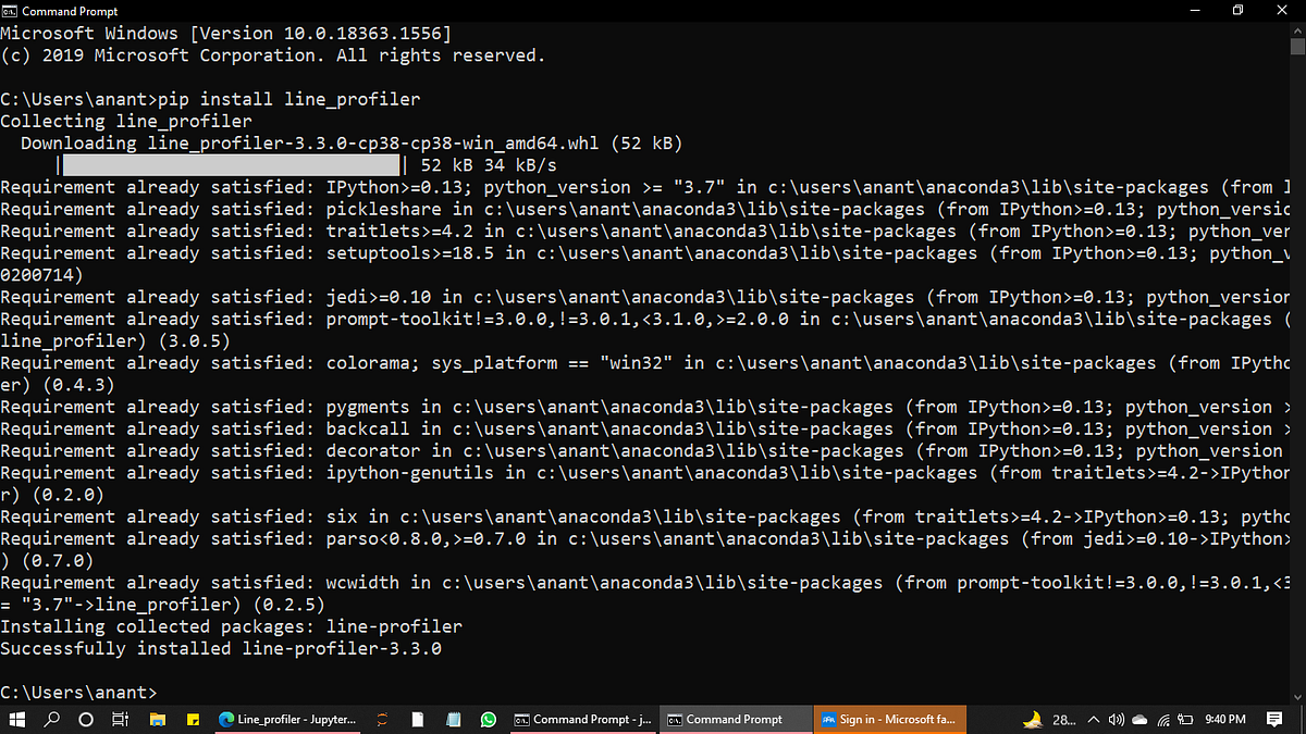 Line Profiler - Anant Jain - Medium