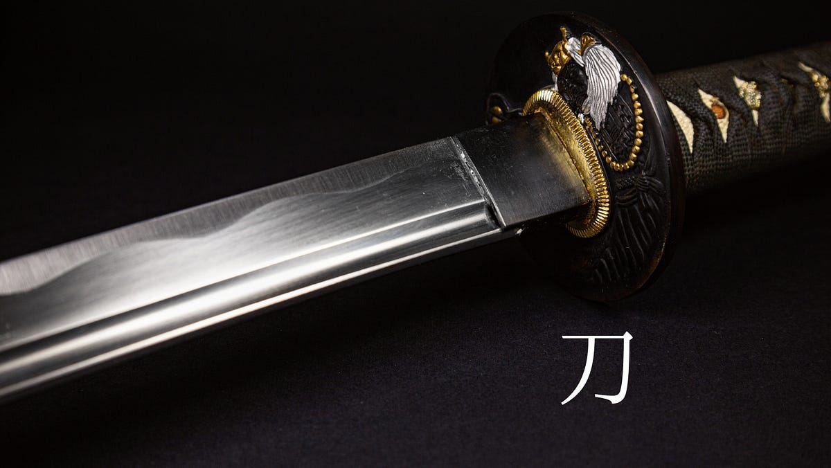 Deep dive into kanji “刀” (sword). Today’s Kanji: 刀(sword) | by Tatsuki ...