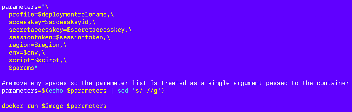 Adding Names to the Parameters Passed Into A Container and Functions | by Teri Radichel | Cloud ...