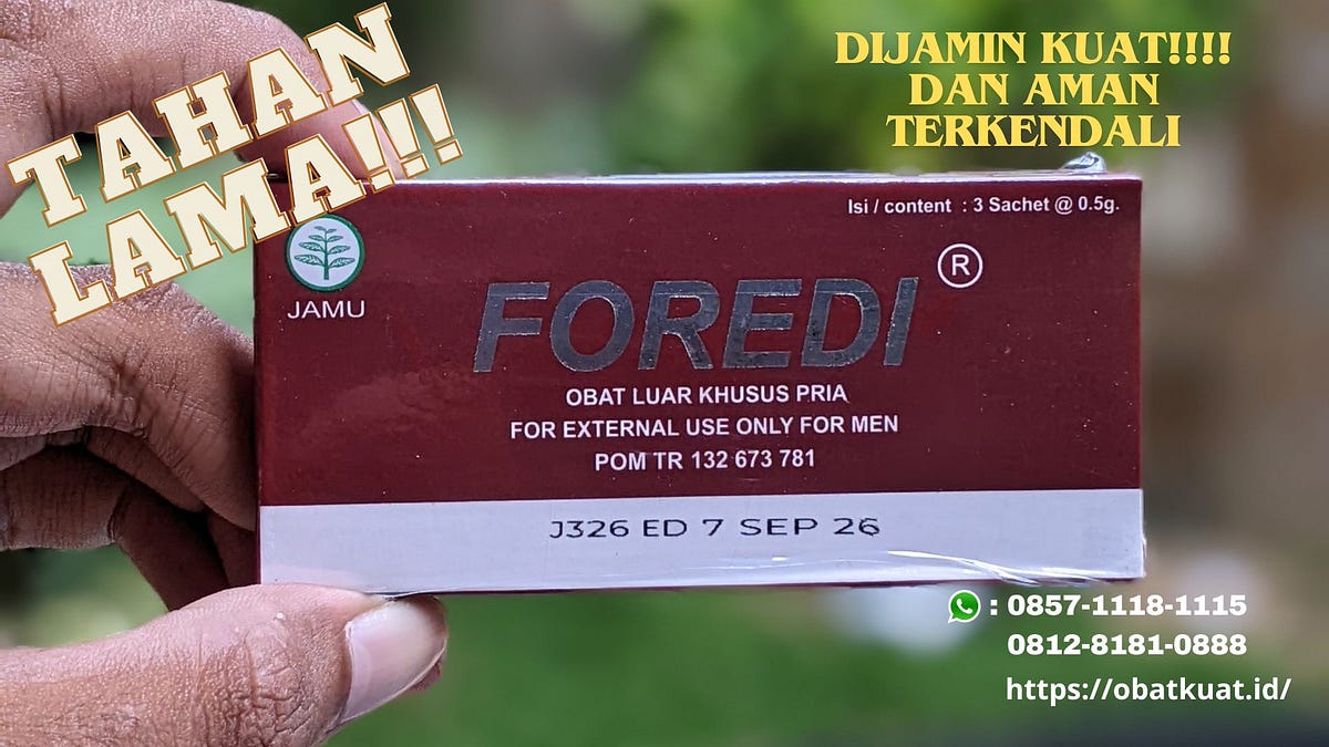 **Foredi Gel: Solusi Efektif untuk Kehidupan Seksual yang Lebih ...