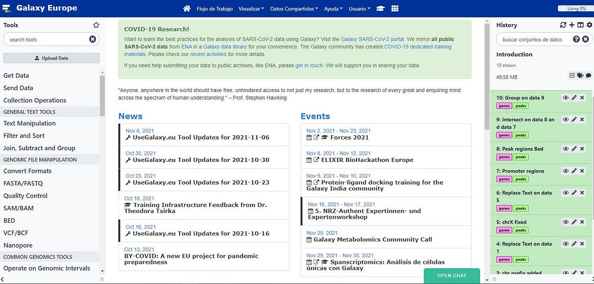 When you use a Galaxy Open Source Platform | by Yenifer Alexandra ...