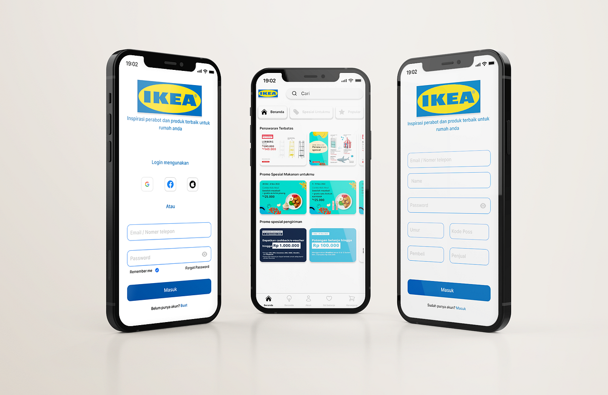 UX Case Study- Redesigning Aplikasi IKEA Indonesia Note : Saya bukanlah tim dari pengembang dari ...