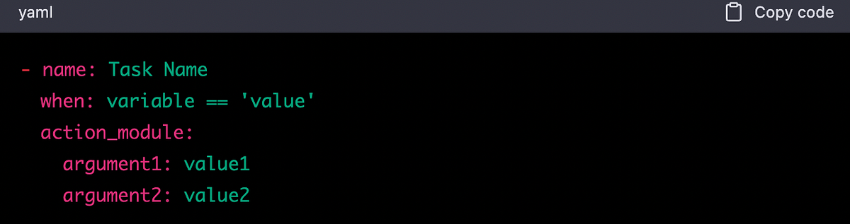 Ansible cheat sheet - Subrajit - Medium