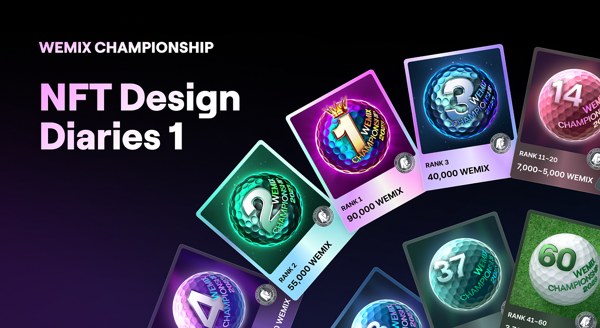 [WEMIX CHAMPIONSHIP] NFT Design Diaries(1): Capturing Every Moment of the Tour with NFTs | by ...