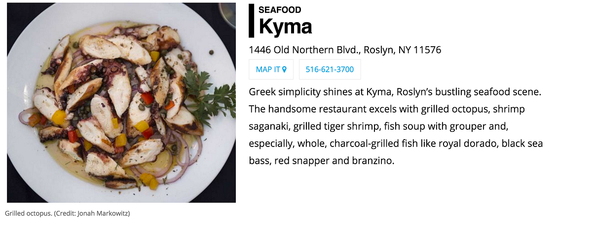 Kyma Restaurant. KYMA in ROSLYN offers the best fresh… | by A Taste of ...