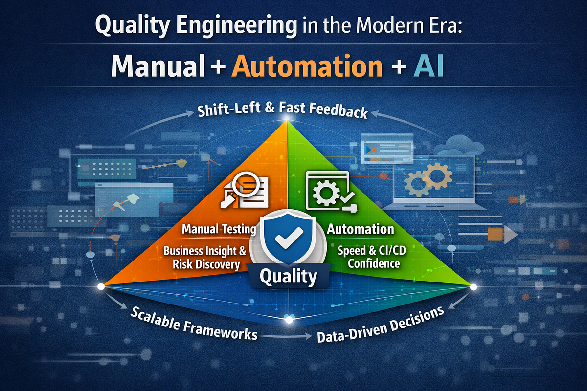 The Mature QA Model : Manual + Automation + AI | by Himanshu Chhabra ...