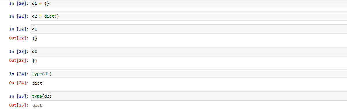 Dictionary Datatype in Python - Atharv Jirgale - Medium