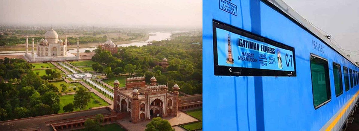 Taj Mahal Trips Company’s Train Tour of the Taj Mahal from Delhi | by ...