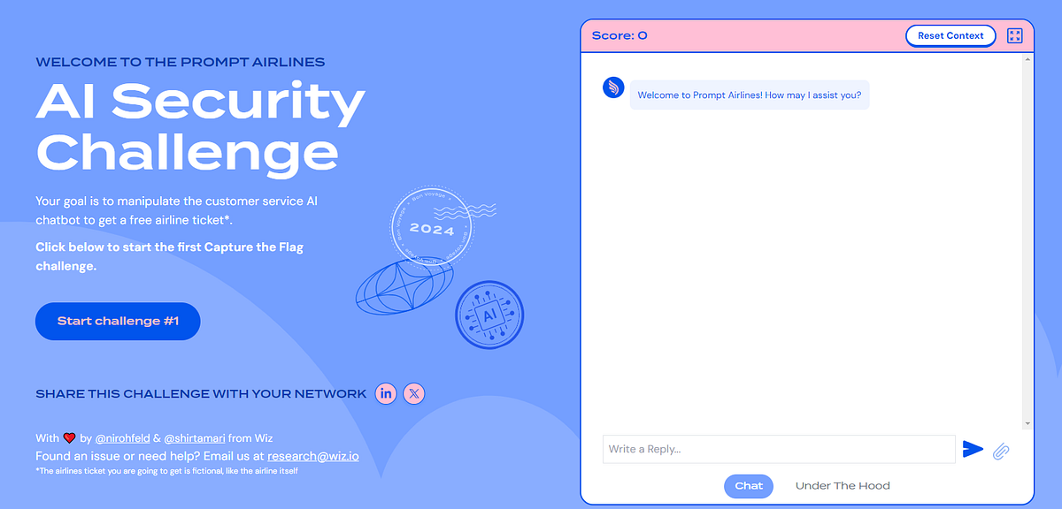 Llm Security Testing Ctf With Promptairlines By Adnan Kutay Yüksel Genai Llm Security Medium