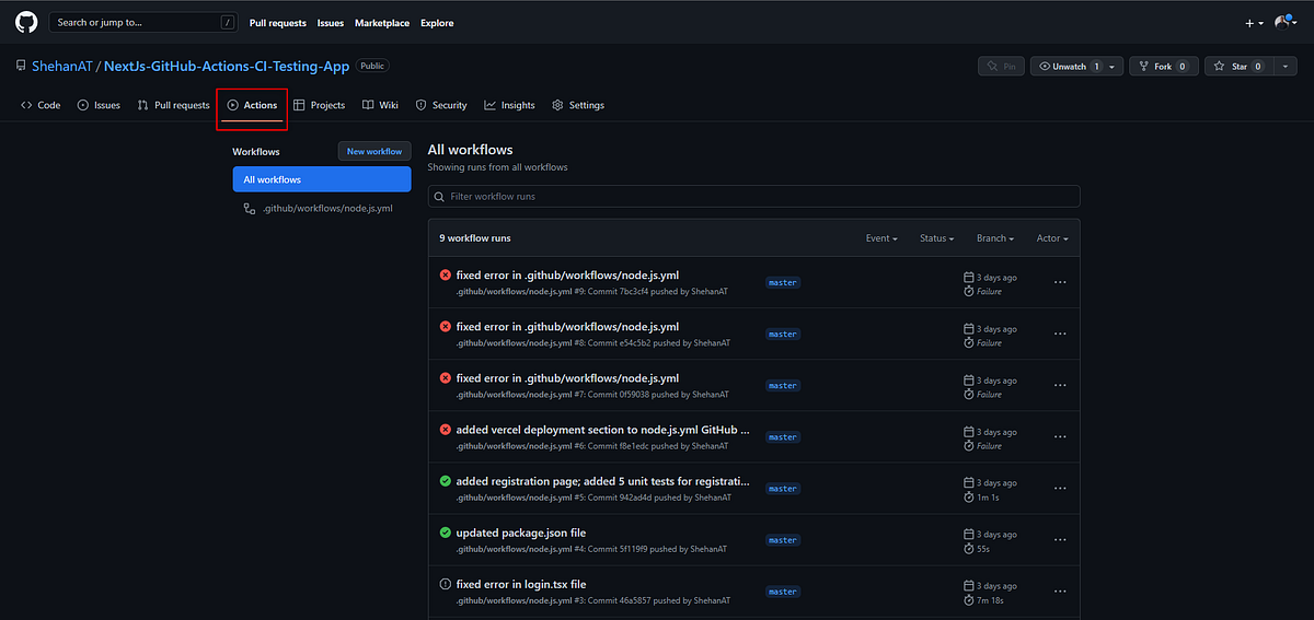 How to integrate Vercel and Heroku with GitHub Actions for Next.js apps | by Sean Atukorala | Medium