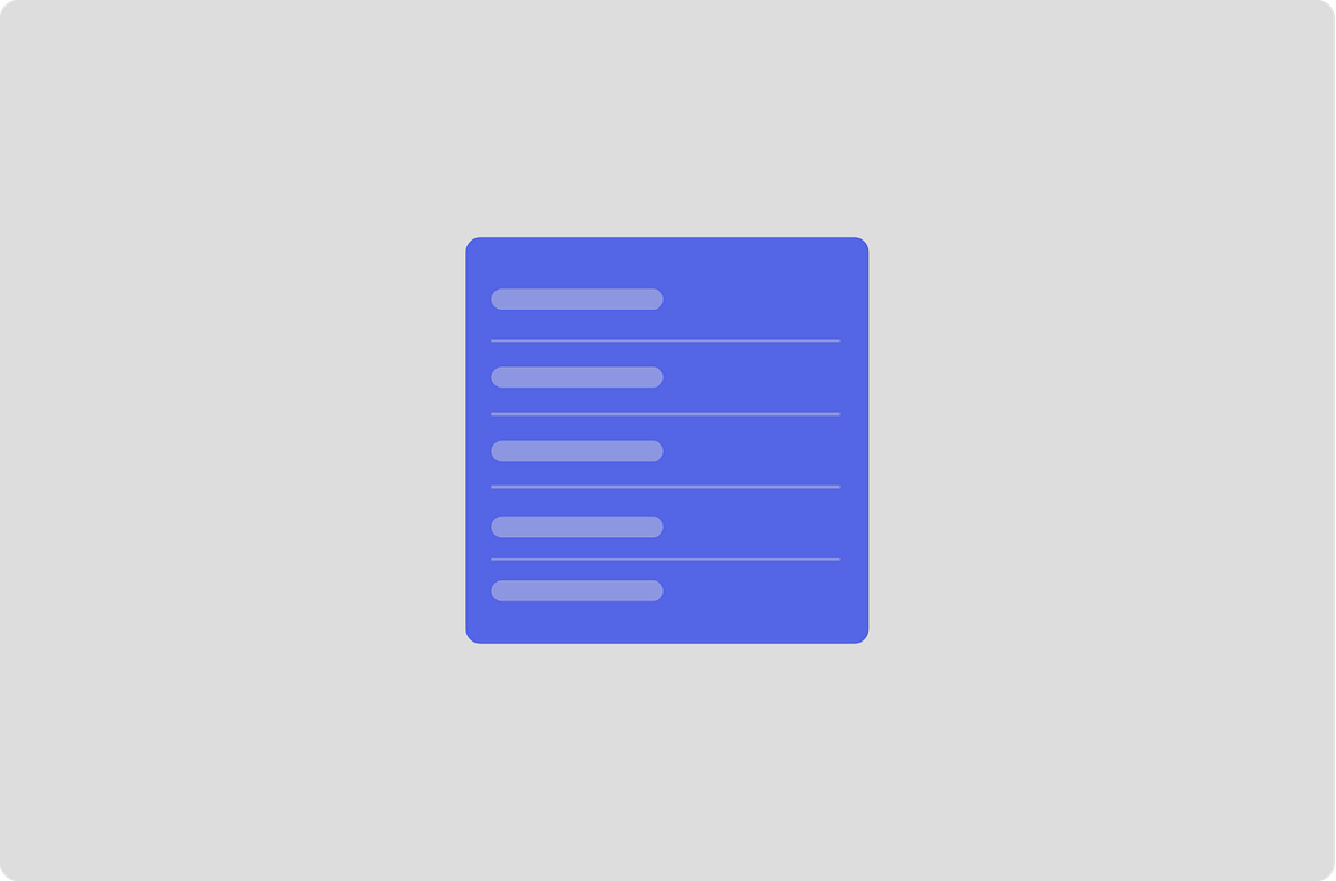 List Group guide for billboard framework | by Amir Mahmoud Mirzargar ...