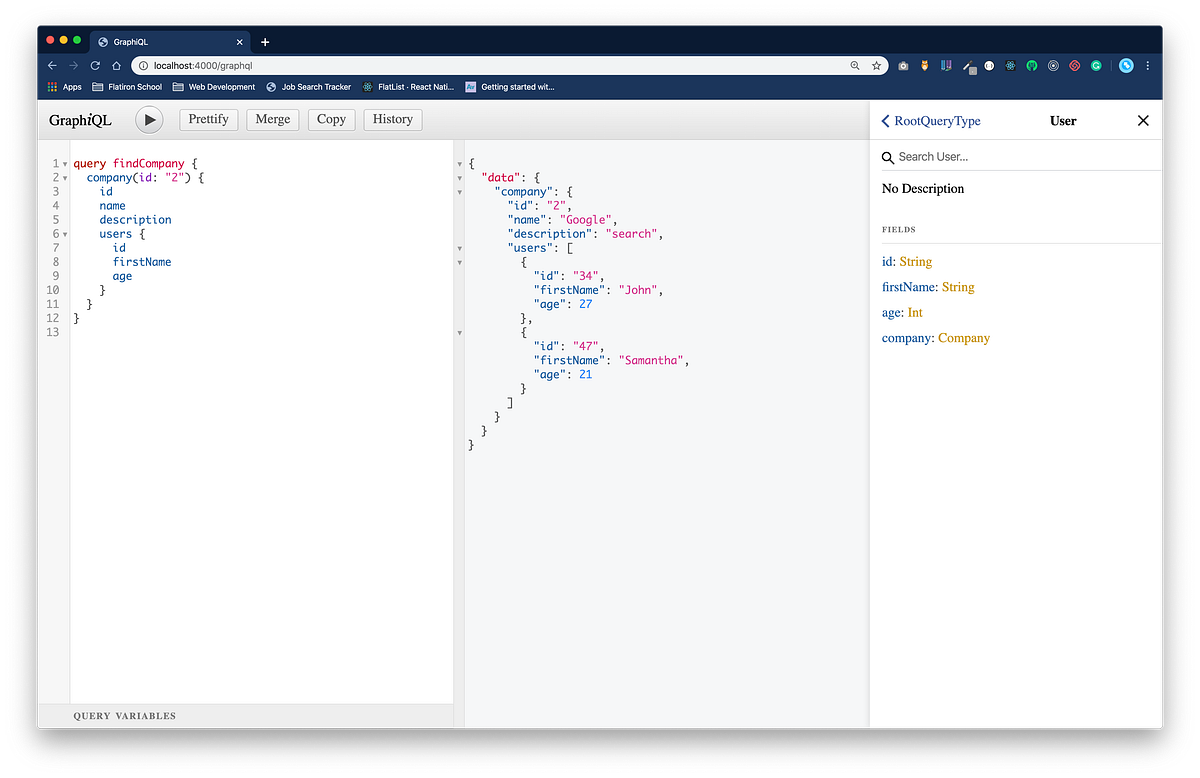 GraphQL Basic Scenario using Node.js and Express | by Clark Johnson ...