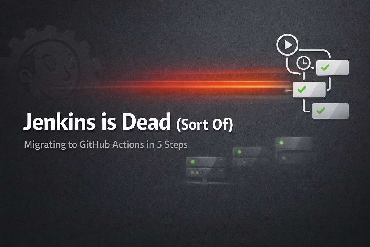 Jenkins is Dead (Sort Of): Migrating to GitHub Actions in 5 Steps | by ...