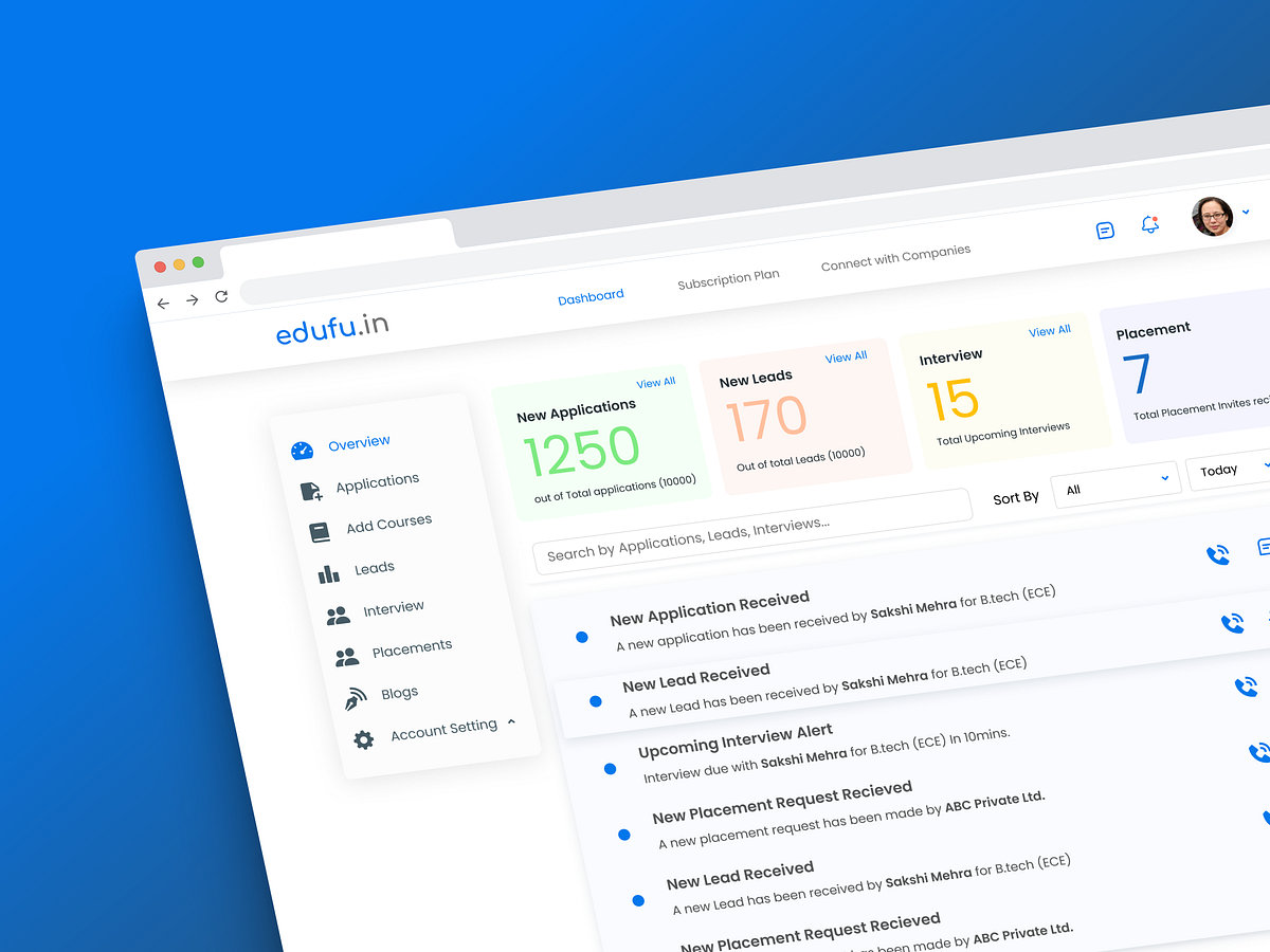 How I Increased the Usability and Efficiency of Internal College Admins Dashboard — UI/UX Case ...
