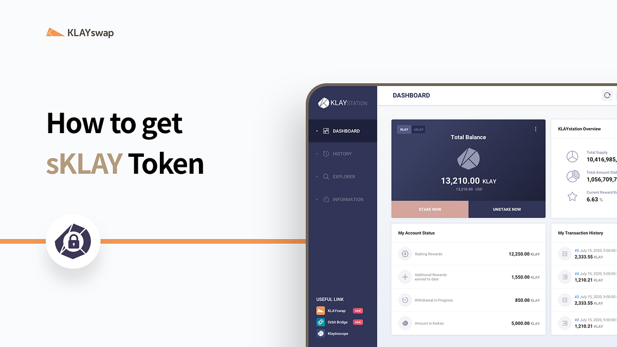 How to get SKLAY. sKLAY is an ownership and liquidity… | by KLAYswap ...