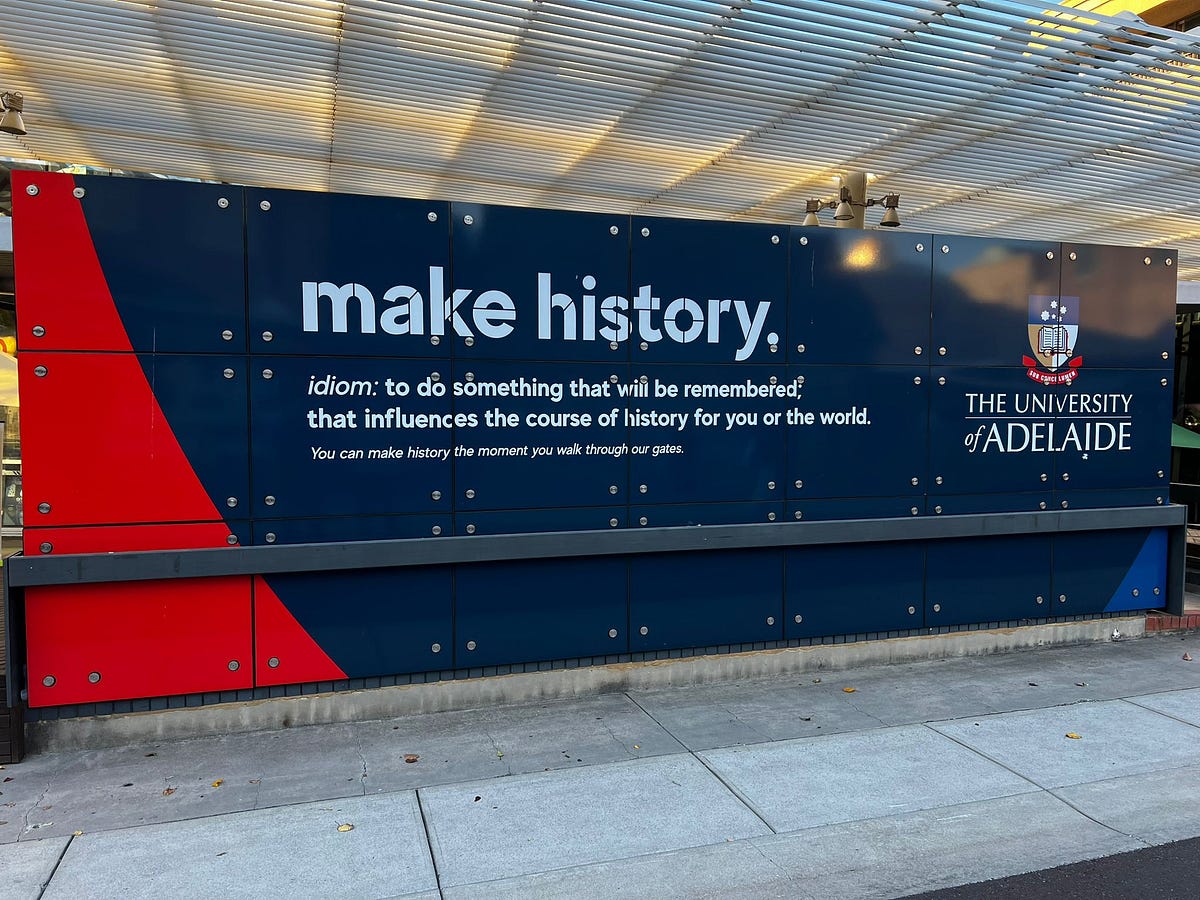 MAKE HISTORY. YOU CAN MAKE HISTORY THE MOMENT YOU… | by Tiat Leong Ang ...
