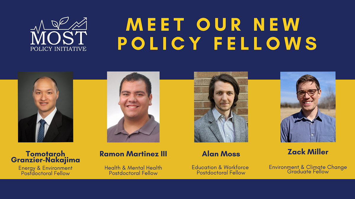 MOST welcomes new cohort of policy fellows. | by Brittany Whitley ...