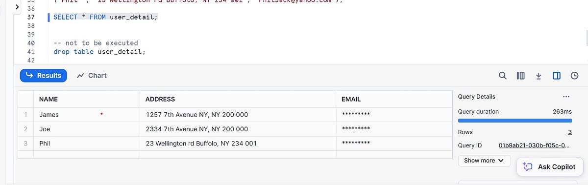 Dynamic Data Masking ,Projection policy and Row-level security in ...