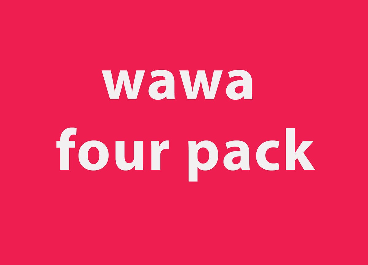 Wawa Four Pack. Come to Red Bull Arena with your… | by New York Red ...