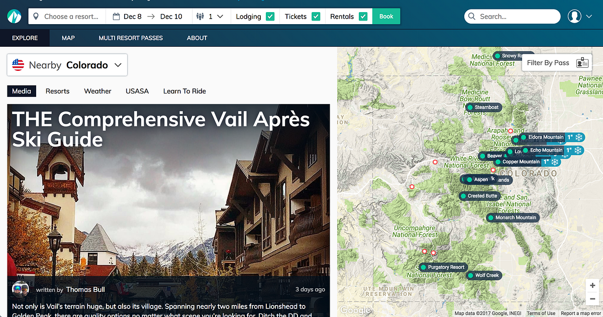 SnowSearch just launched a “Kayak for skiing” to make it easier to hit ...