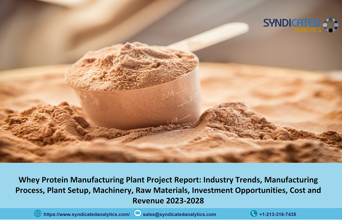 Whey Protein Manufacturing Plant Project Report 2023: Raw Materials ...