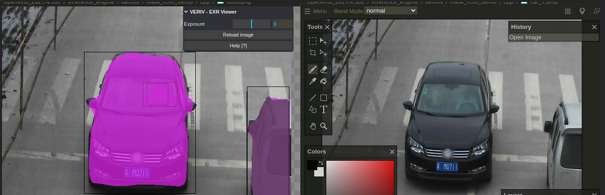 Based On The New Version Of Opencv5 C Openvino Toolkit Case Algorithm Model Example A 9922