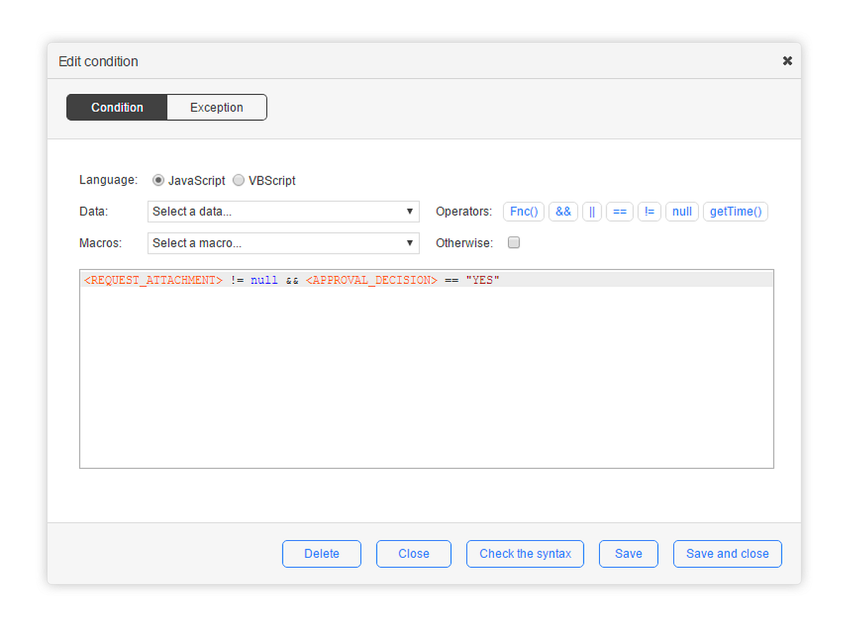 WorkflowGen 7.3.0. Support for JavaScript in conditions… | by ...
