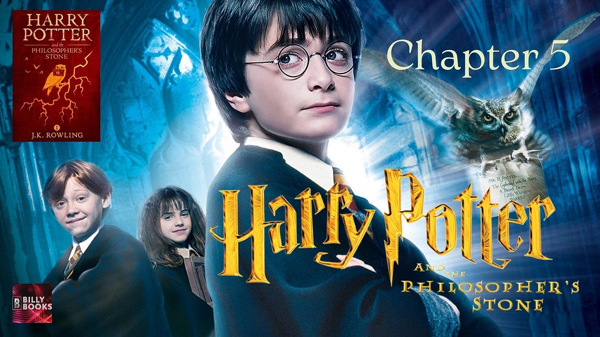 Chapter 5 of Harry Potter and the Philosopher’s Stone is here - Billy ...