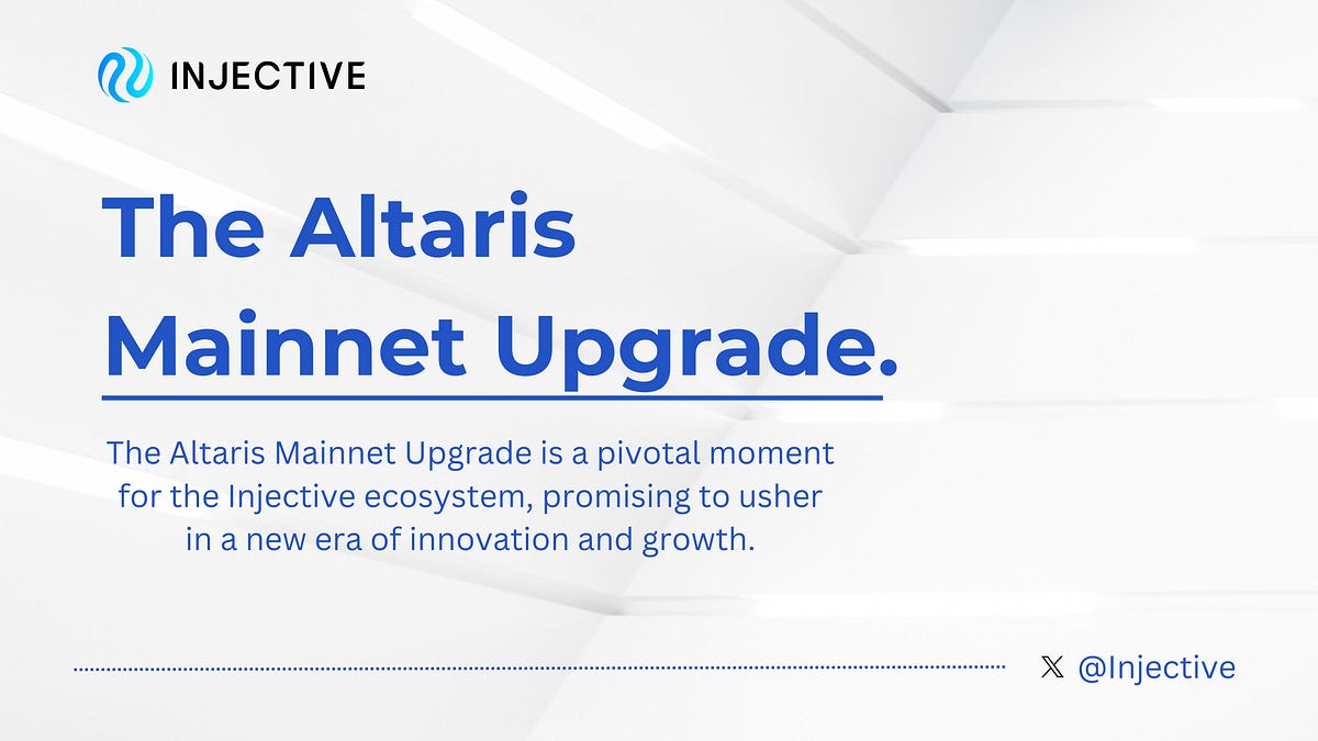 The Altaris Mainnet Upgrade. | by Ekechidesprado | Aug, 2024 | Medium