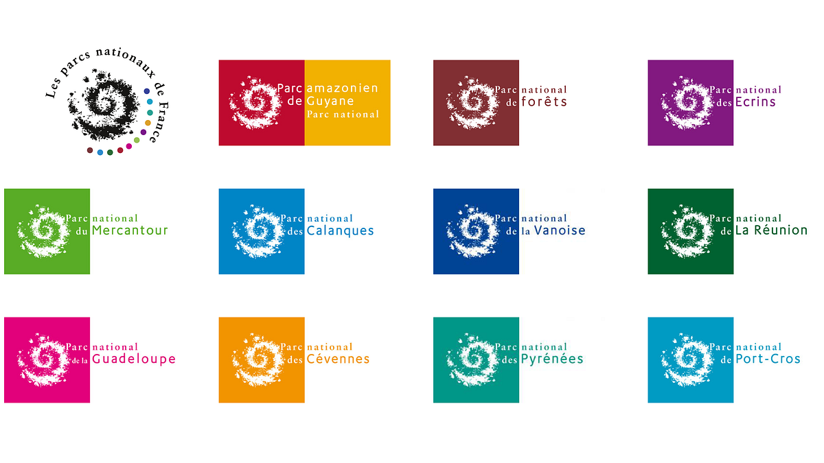 French National Parks Logos. The Ecosystem | by Akihiro Takeuchi ...