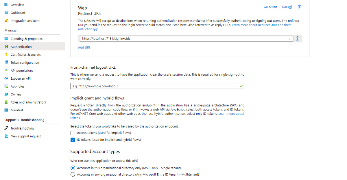 Authentication and Authorization in a Blazor Server app using Microsoft ...