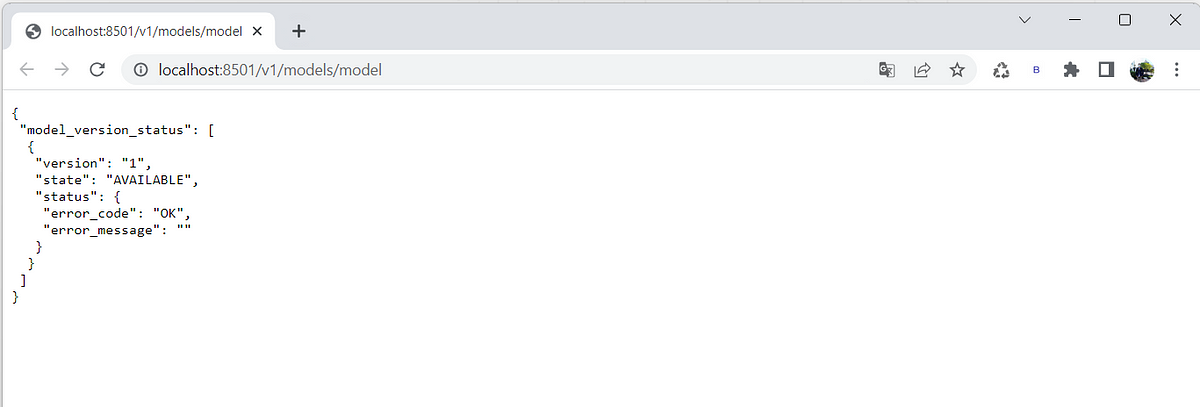 Penerapan Tensorflow Savedmodel Menggunakan Docker Desktop Pada Windows Dengan Tensorflow